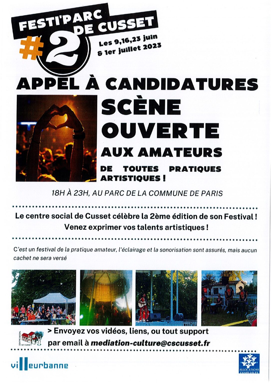 FESTI/PARC CUSSET – Collège Gilbert Chabroux
