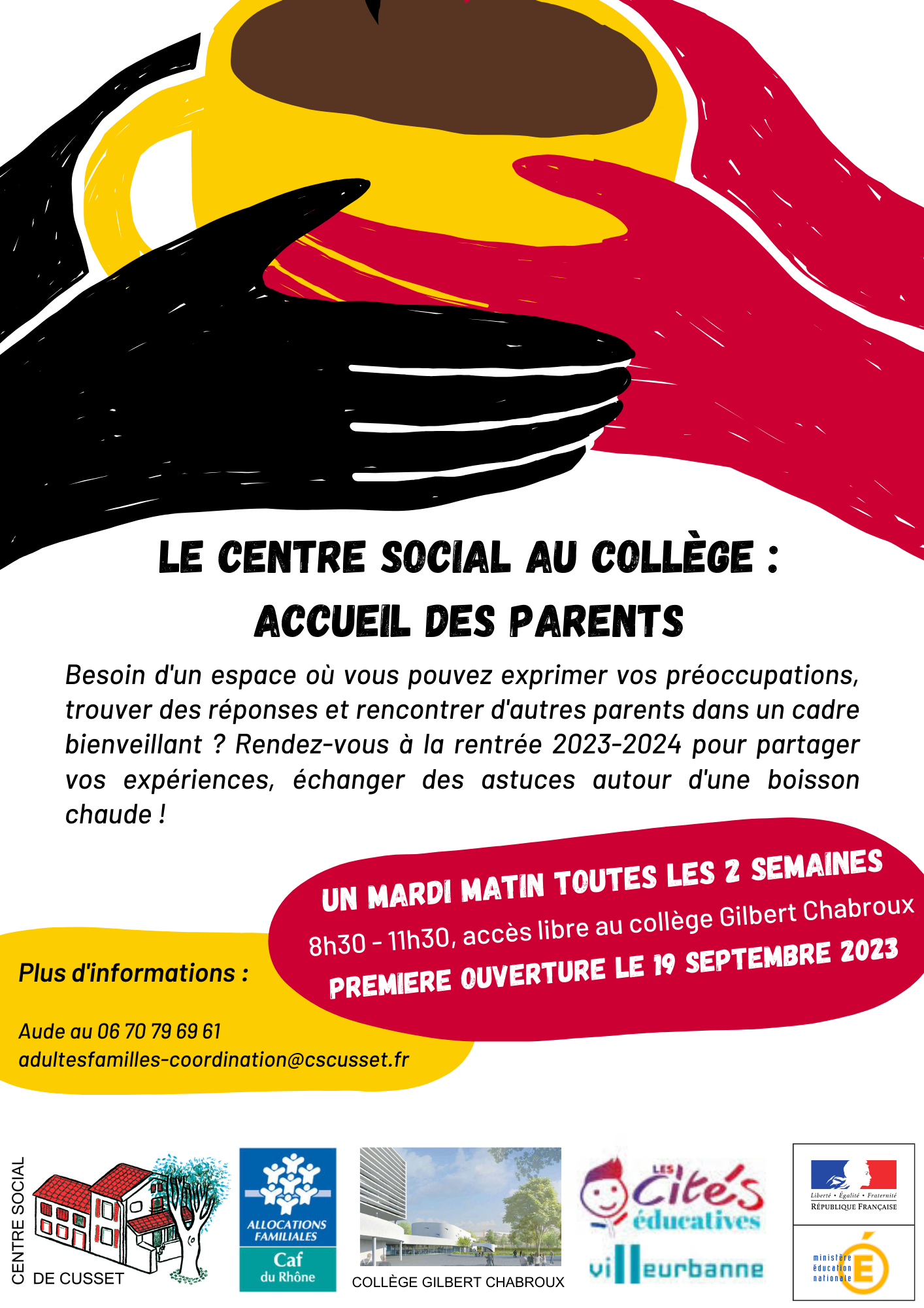 Le centre social de cusset au collège : – Collège Gilbert Chabroux